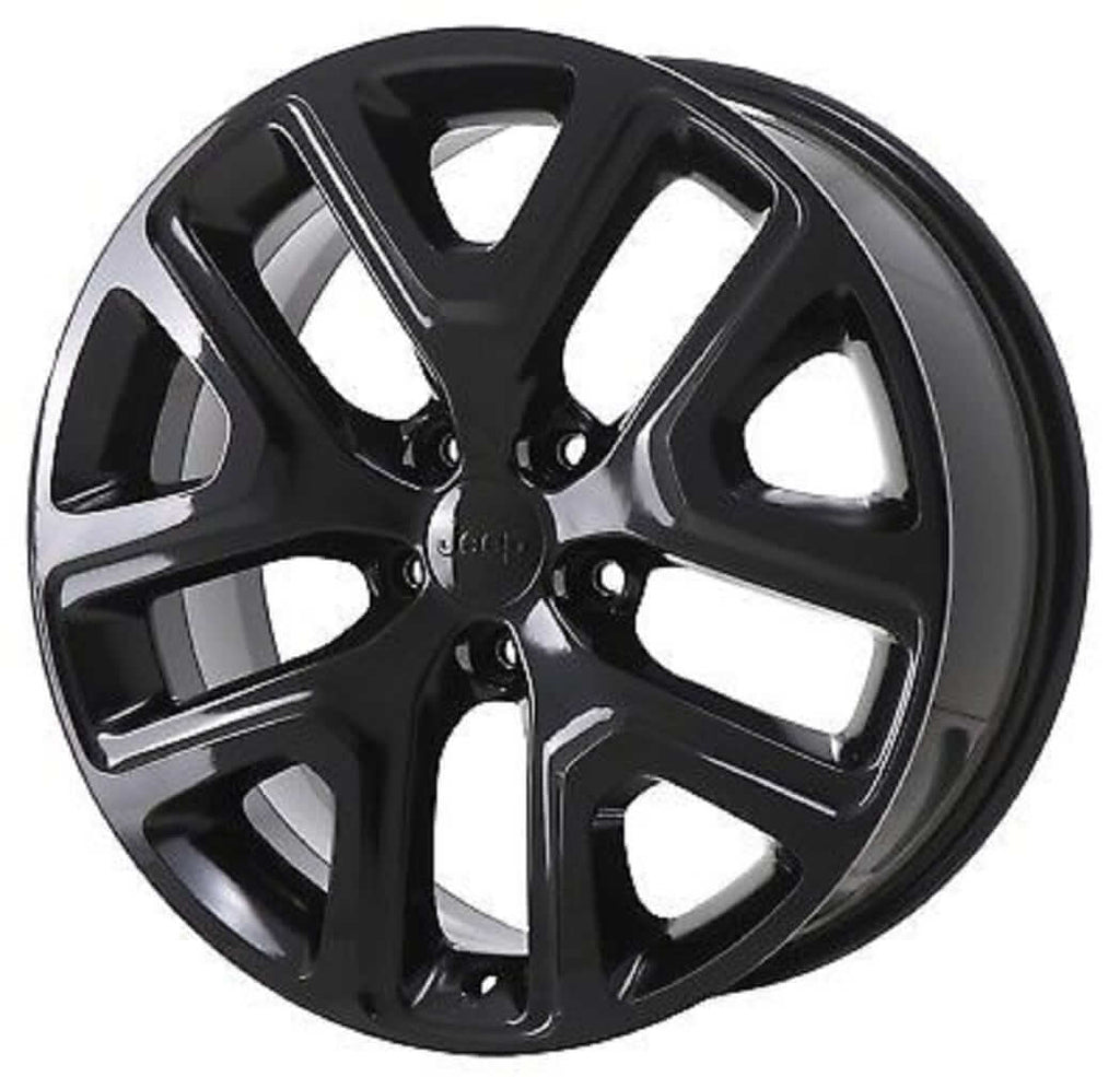 Jeep Used and Refurbished Wheels |9163 | 6EQ47MX5AA | 6EQ47MX5AA Black ...