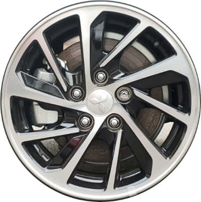 Mitsubishi Used and Refurbished Wheels |65858 | 96824 Machined Black ...